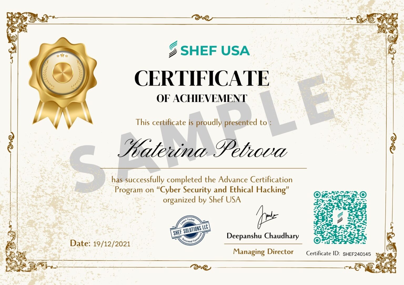 Best Online Cyber Security Course | Shef Solutions llc